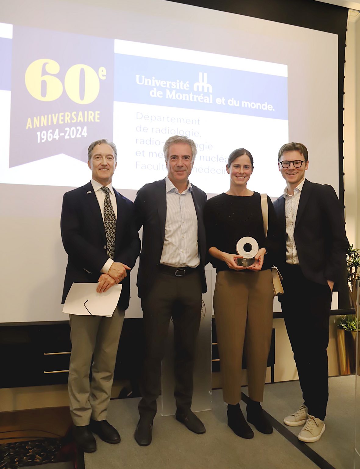 Prix - Département de radiologie, radio-oncologie et médecine nucléaire